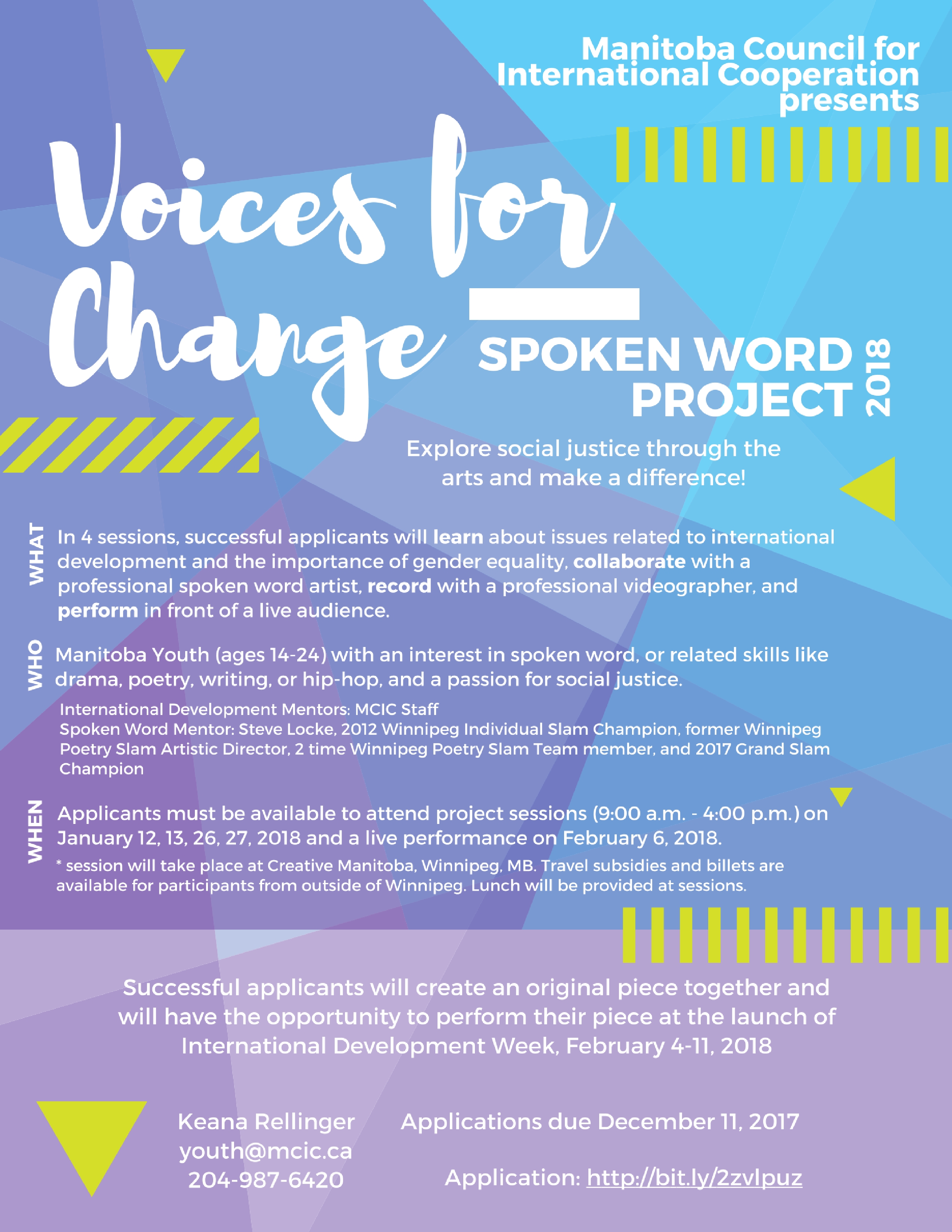 Voices For Change – Steve Locke
